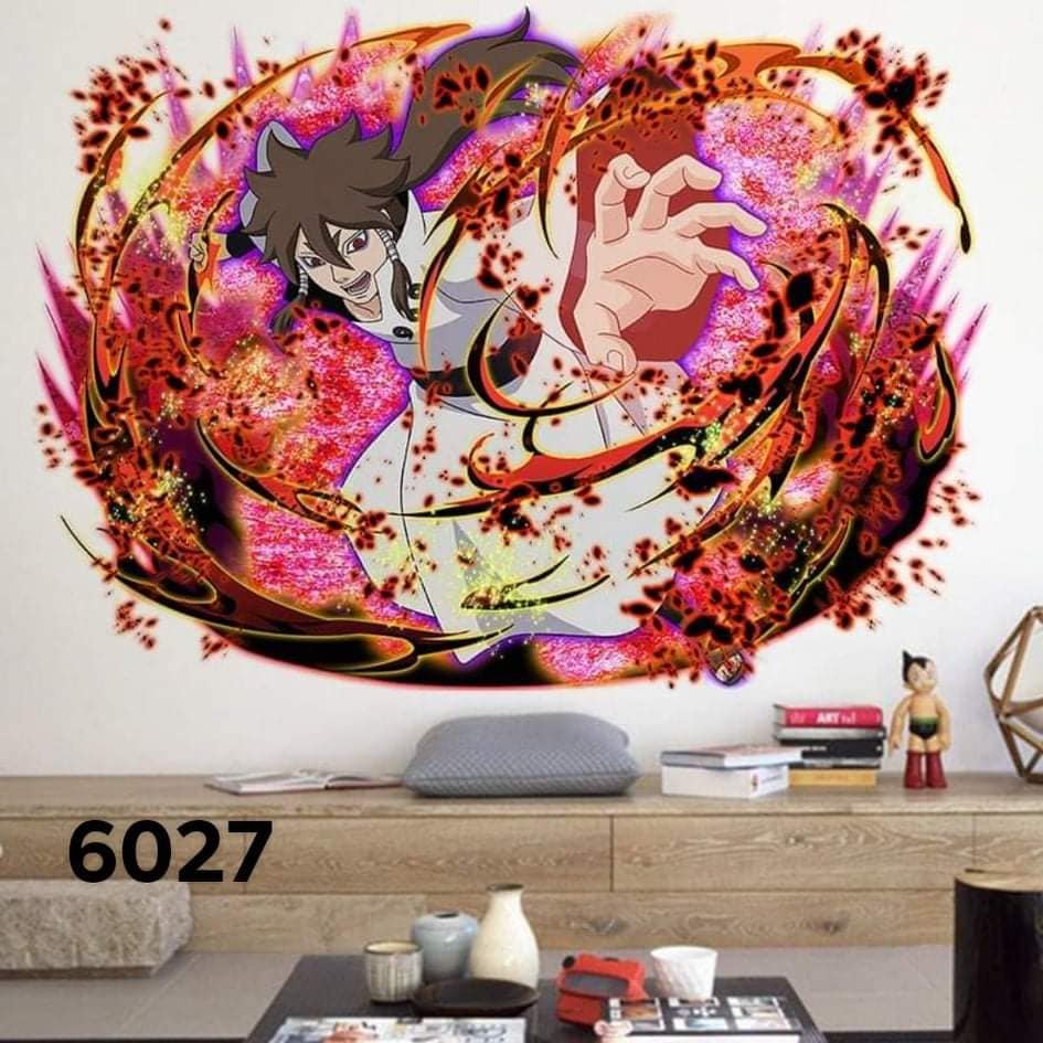 NARUTO Japanese anime wall mural 3D Naruto photo wallpaper boys kids ...