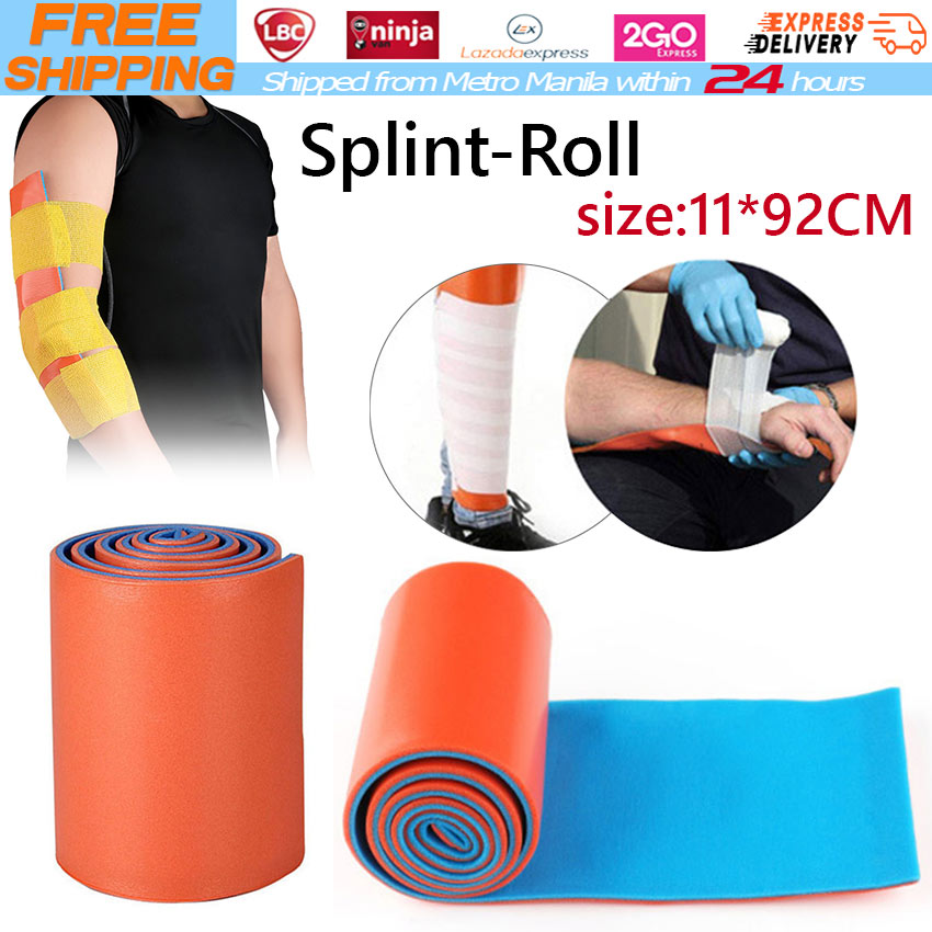 【Local Warehouse】Emergency First Aid Fracture Splint Leg Wrist Fixed ...
