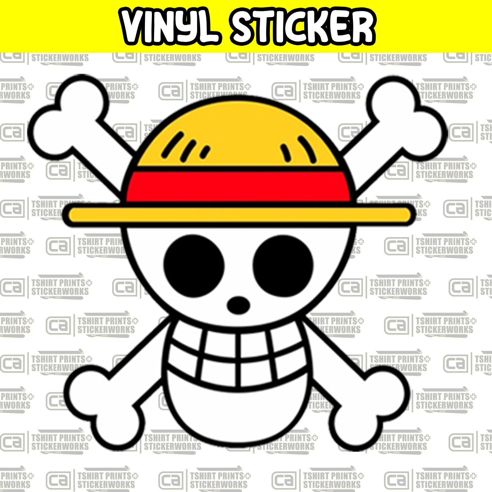 ONE PIECE CREW LOGO STICKER | Lazada PH