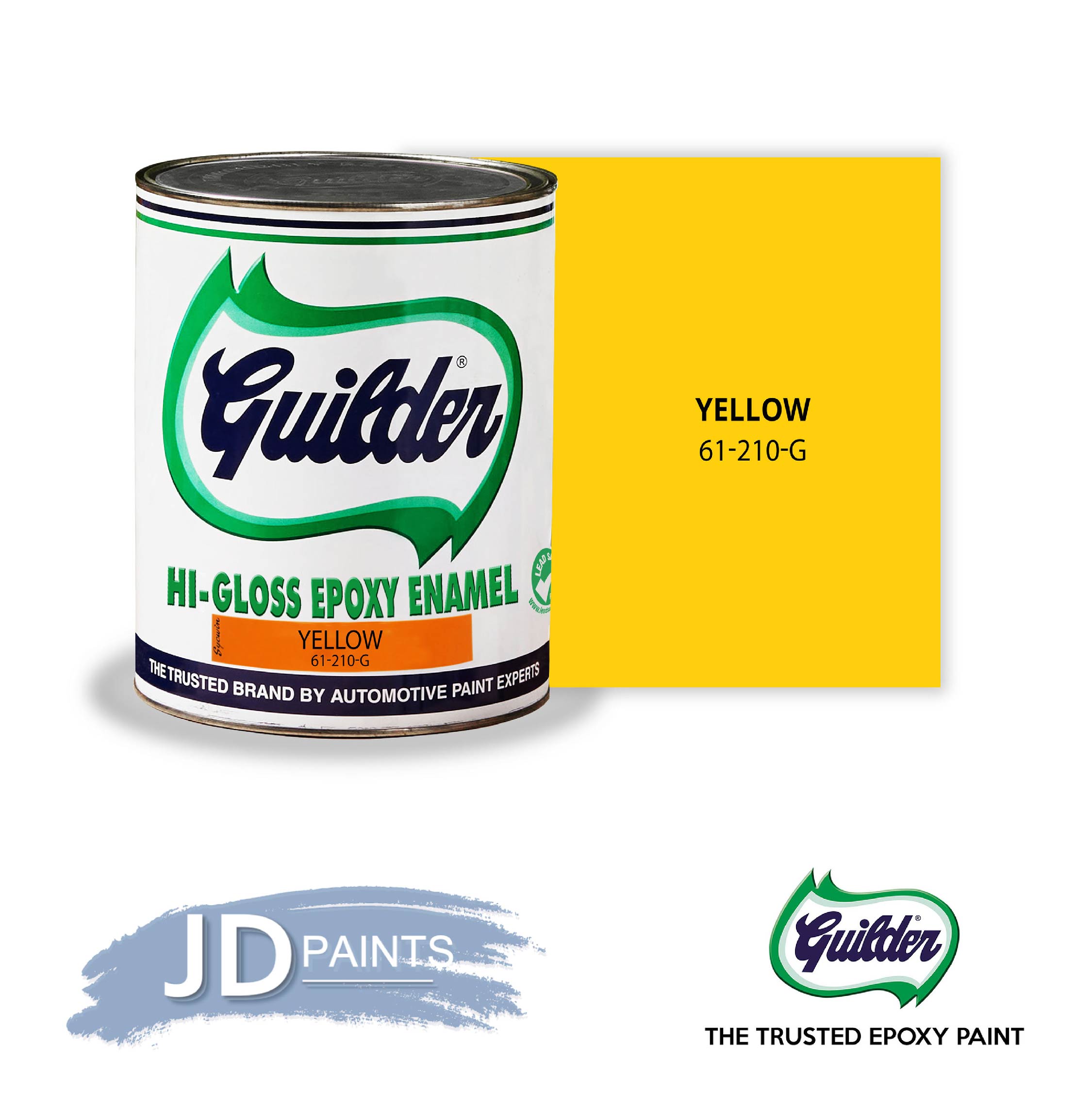 Guilder Hi - Gloss Epoxy Enamel Paint with catalyst 4L | Lazada PH