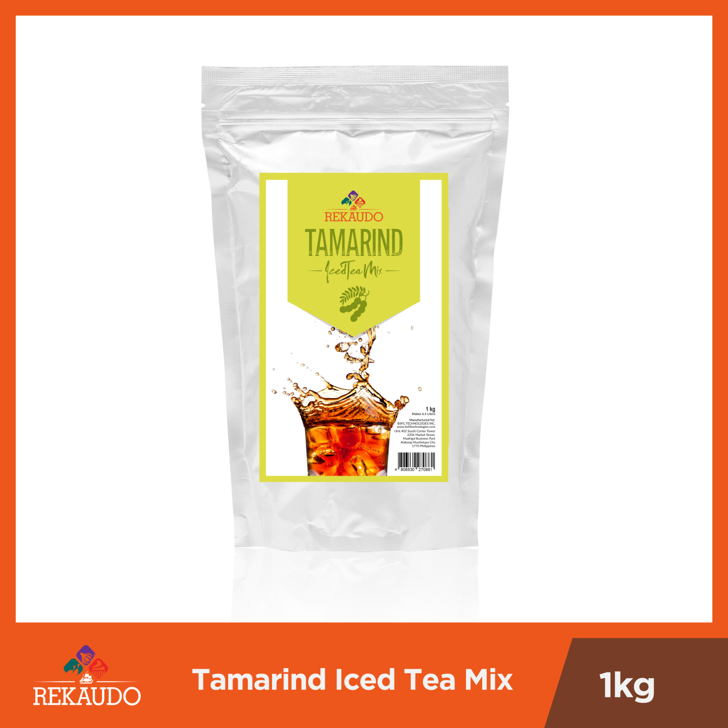 Rekaudo Tamarind Iced Tea Mix (1 kg) | Lazada PH