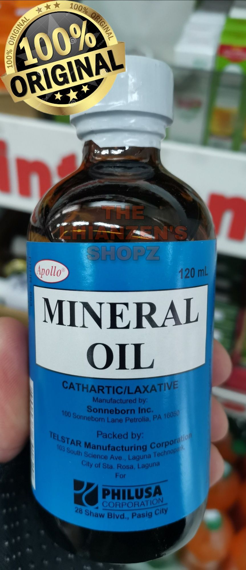 Apollo Mineral Oil 120ML | Lazada PH