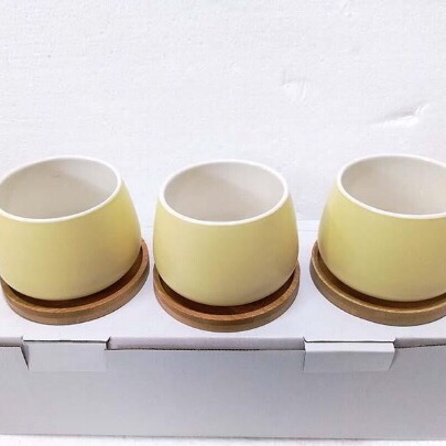 Ceramic pots set of 3 | Lazada PH