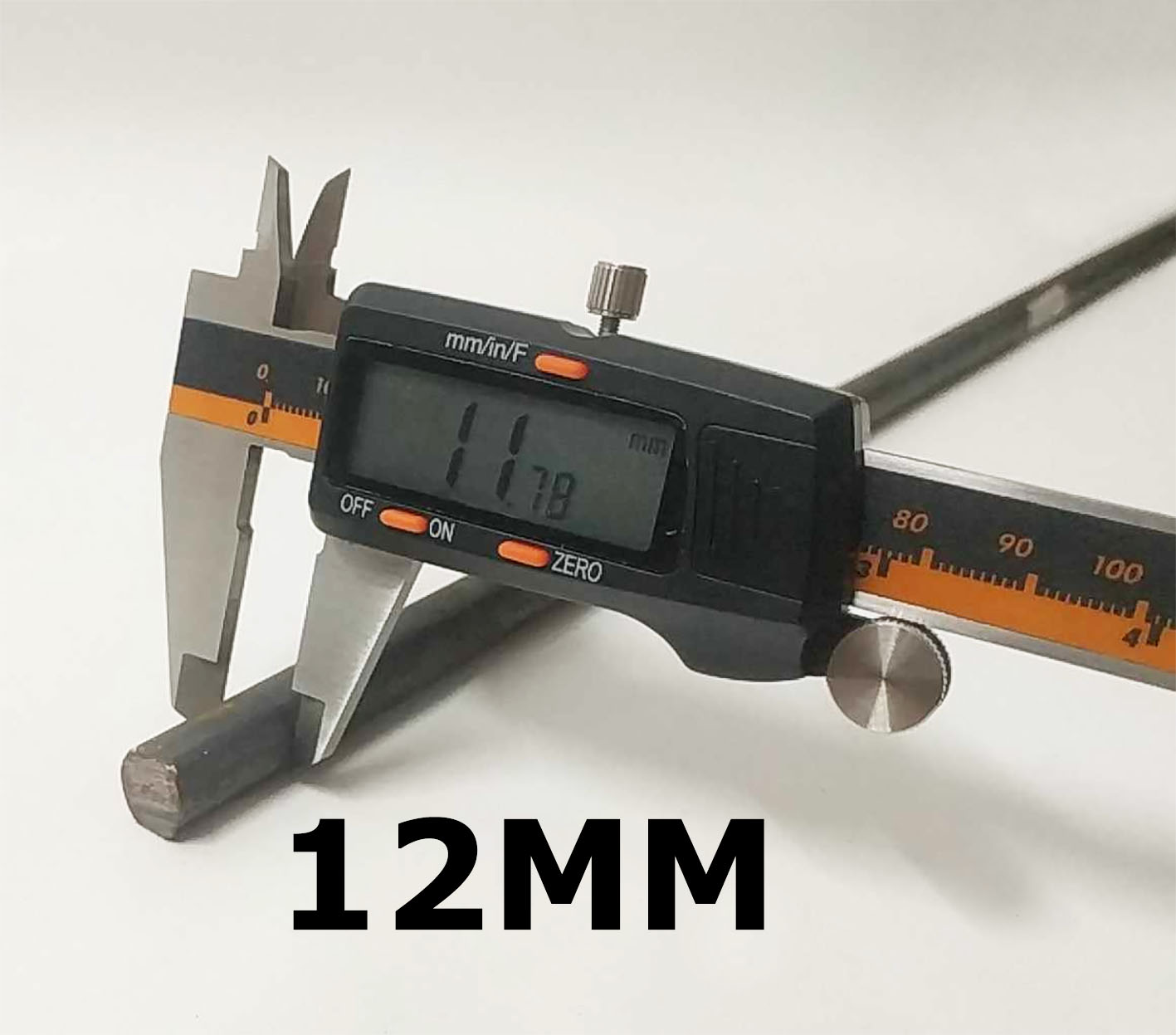 MS ROUND BAR 12MM X 1/2 METER MILD STEEL ...