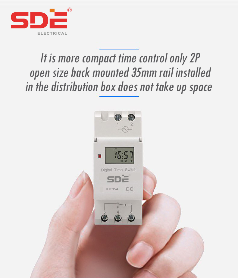 SDE PROGRAMMABLE DIGITAL TIMER (THC15A) | Lazada PH
