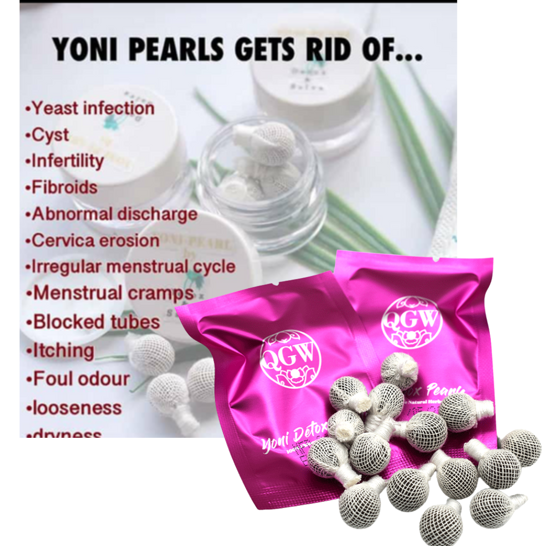 [3pcs] Detox Yoni pearl Tampon Feminine Hygiene Vagina Bacteriostatic ...