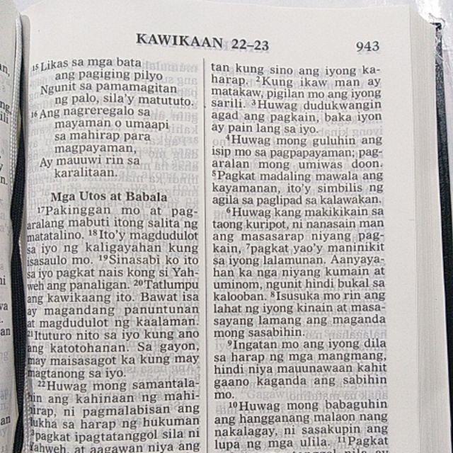 GNT Bible Tagalog (Magandang Balita Biblia) Large font Hard Bound ...