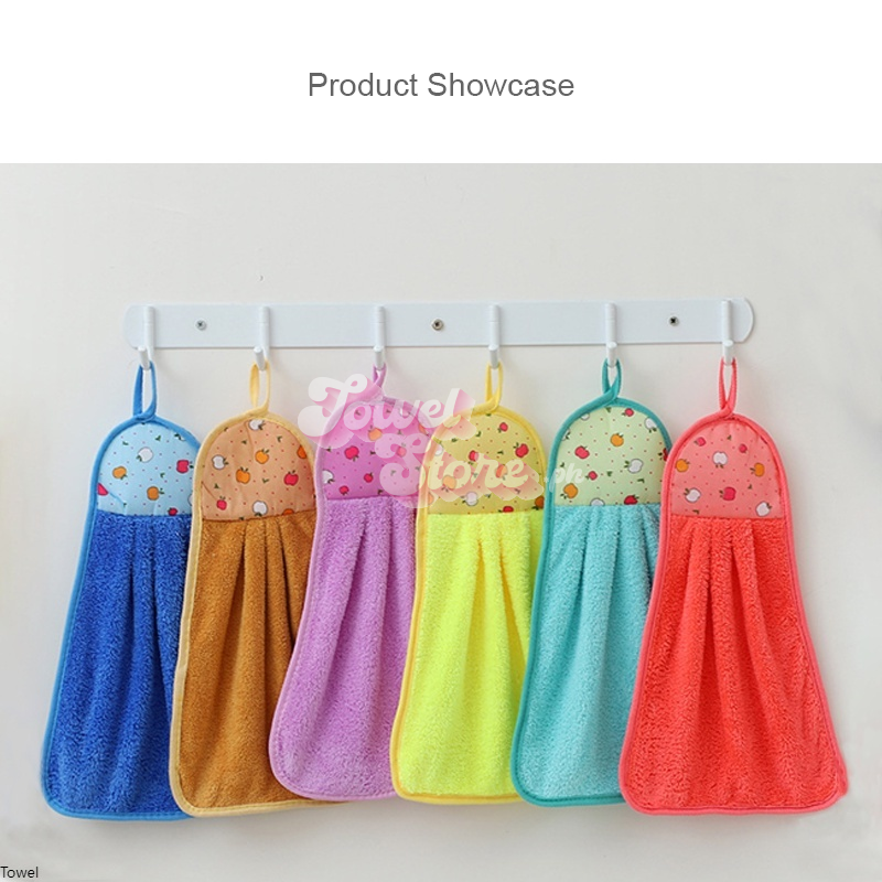 Solid Hanging Color Kitchen Towel Hand for kitchen basahan sa kamay at ...