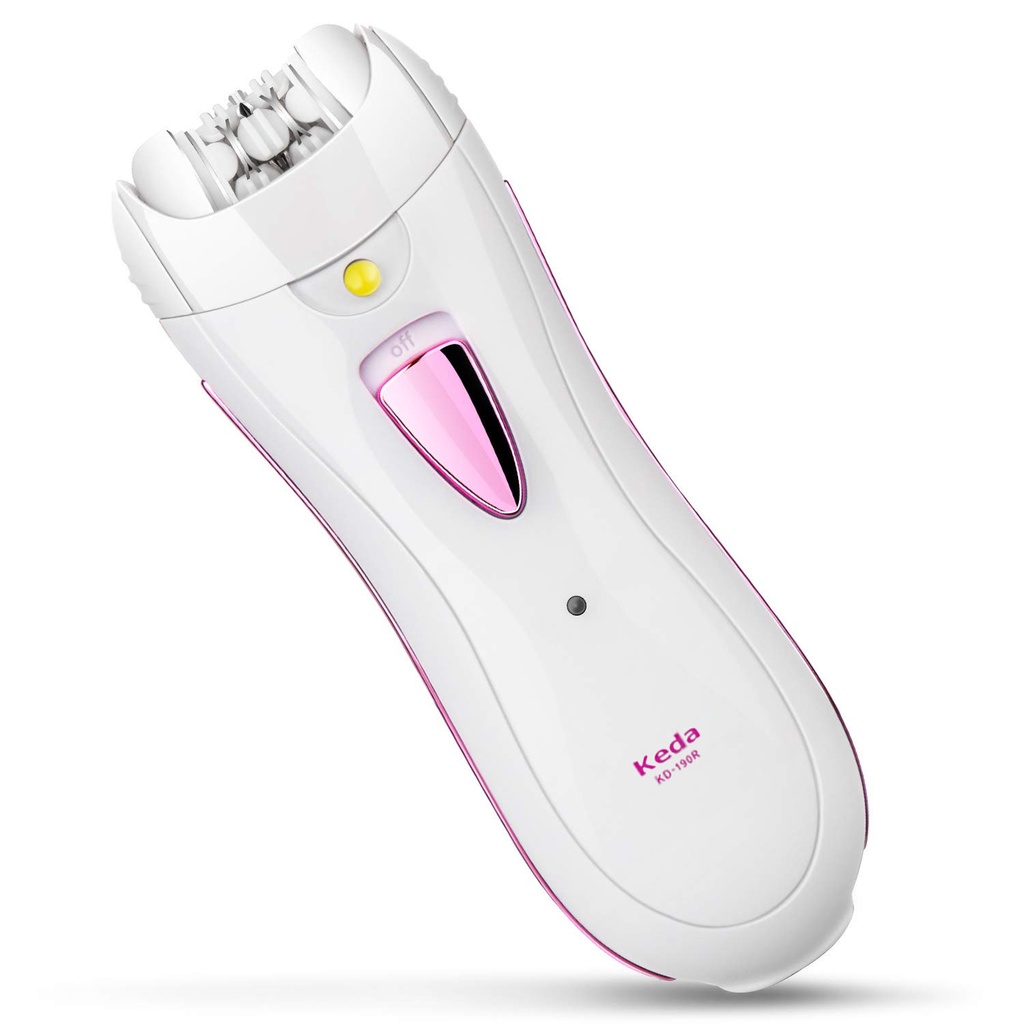 ♒Keda Rechargeable Electric Lady Shaver Hair Remover Epilator♨ | Lazada PH