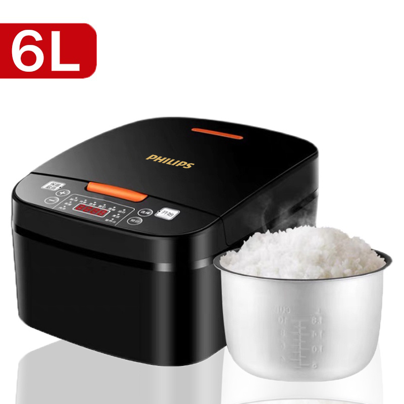 PHILIPS Electric Rice Cooker 6L Large Capacity Multifuncional Home ...