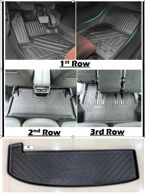 GEELY OKAVANGO Premium Deep Dish Matting Floor Mats Okavango ...