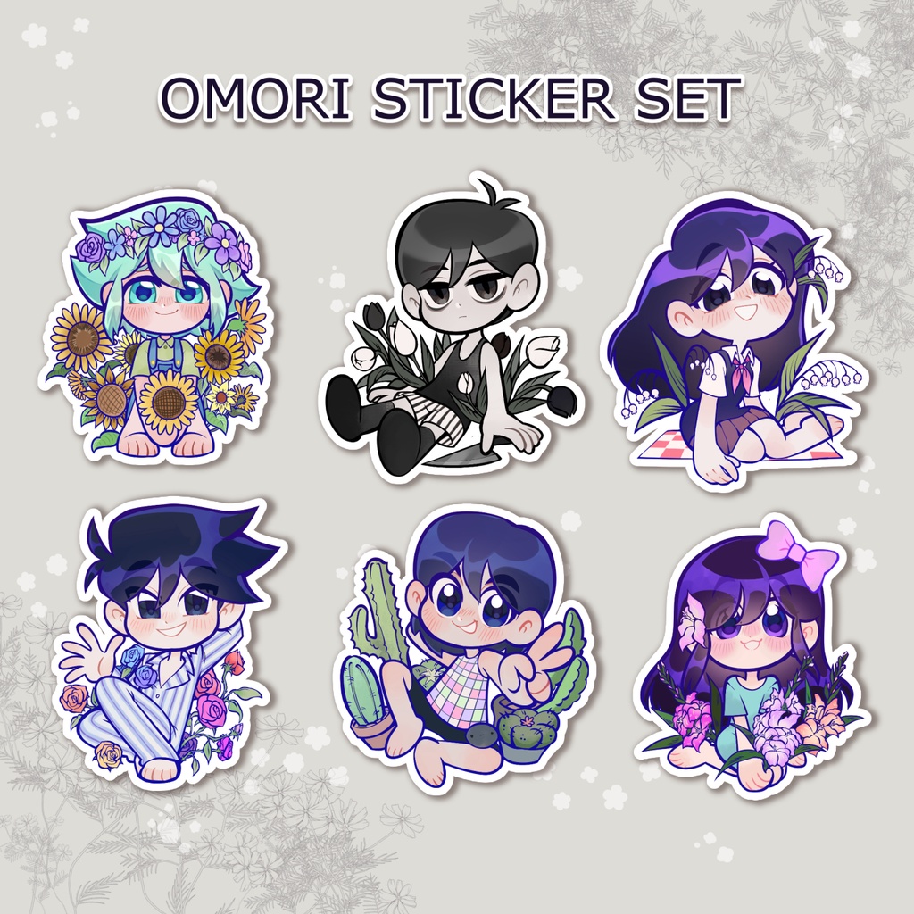OMORI Sticker set package | Lazada PH