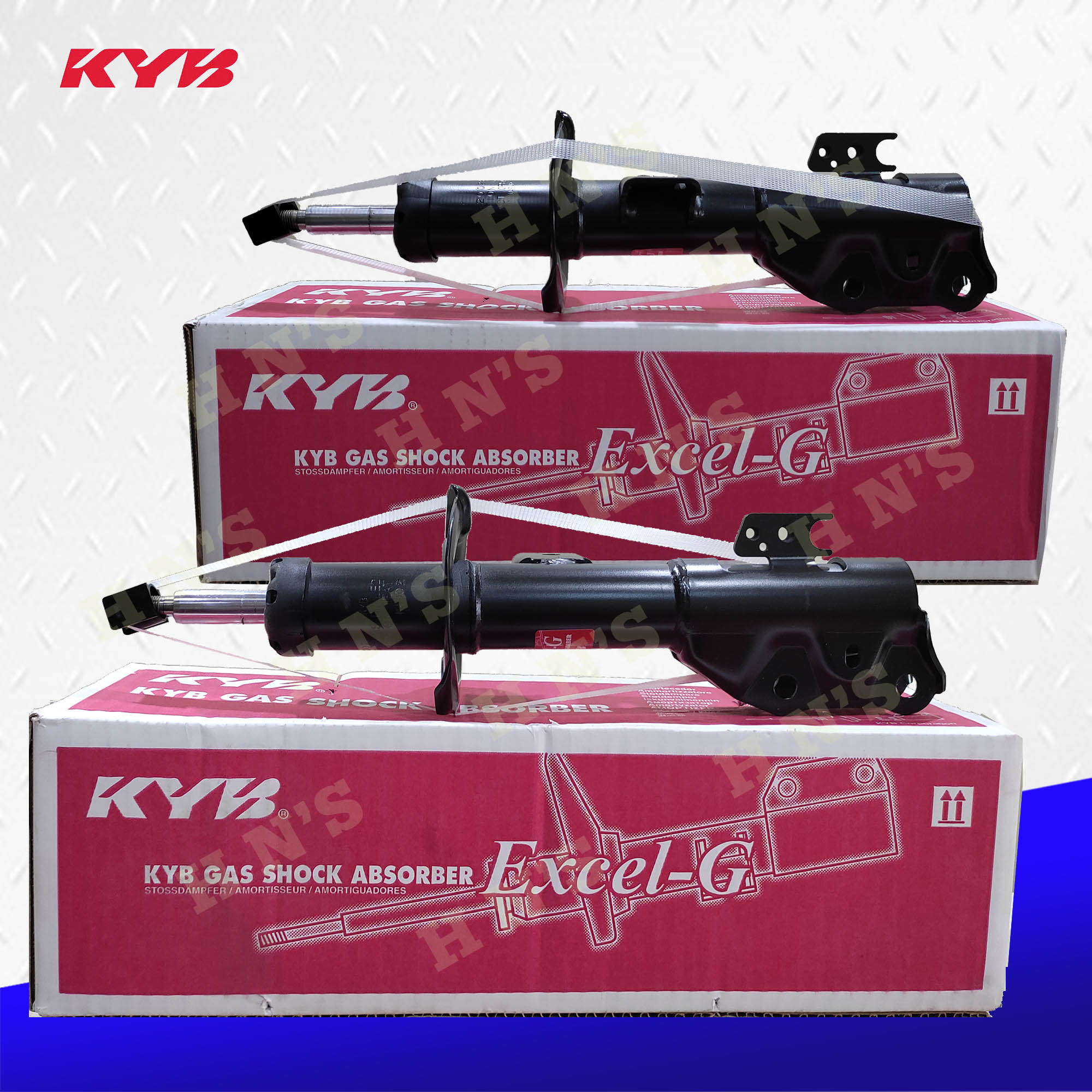 KYB Shock Absorber for Toyota Wigo ( 2012 - 2021 ) PAIR FRONT - LEFT ...