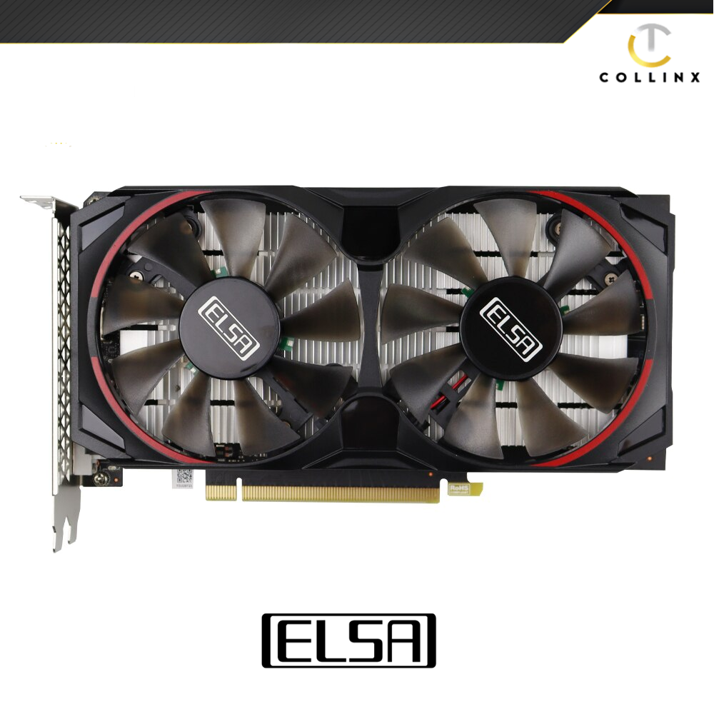 GTX 1650 ELSA 4GB DDR5 DUAL FAN Graphics Card | 128 bit | Nvidia GTX16 ...