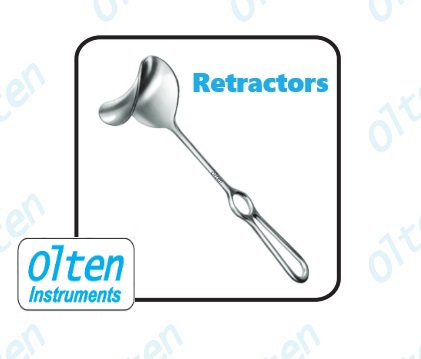 OLTEN INSTRUMENTS ( DIFF. KINDS of RETRACTOR ) Cushing Vein Ret, Deaver ...