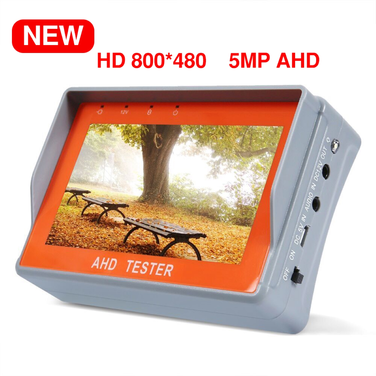 PEGATAH IV8W 8MP AHDCVITVI CVBS CCTV Tester CCTV Cameras Tester AHD ...