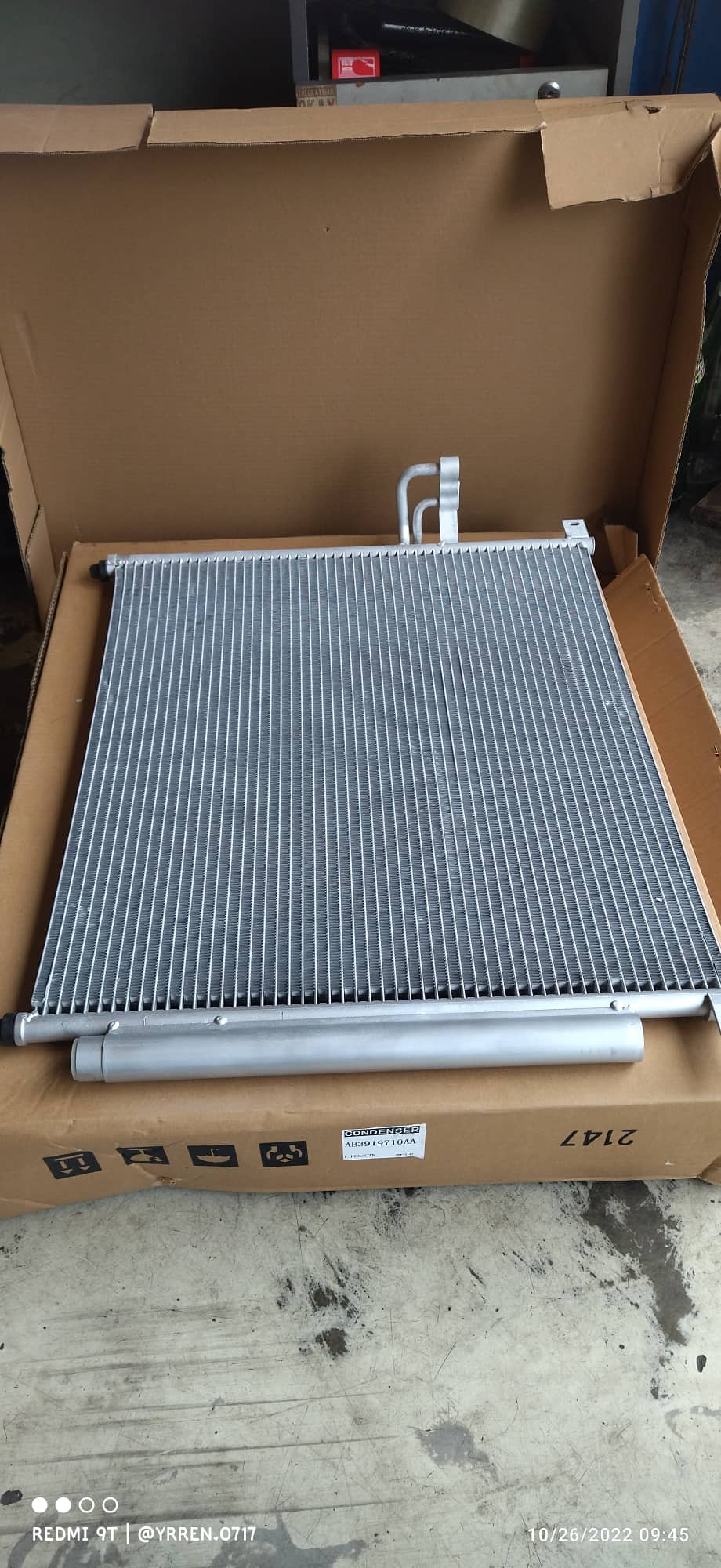 CONDENSER ASSY,A/C R AB3919710AA/ EB3B19710AA FORD RANGER 2011-2019 ...