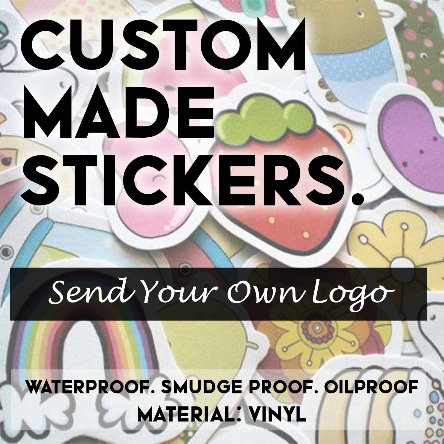 Custom Made Stickers (SEND YOUR LOGO) | Lazada PH