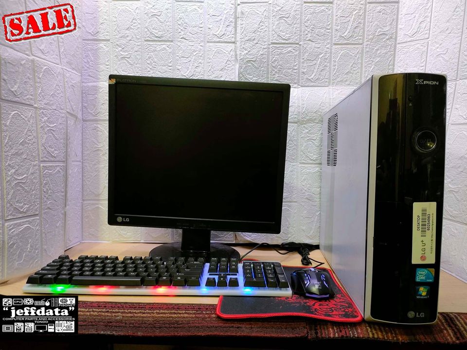 Computer set package Intel Core2Duo 2.5-2.9Ghz 2gb ddr2 160gb hdd 17 ...