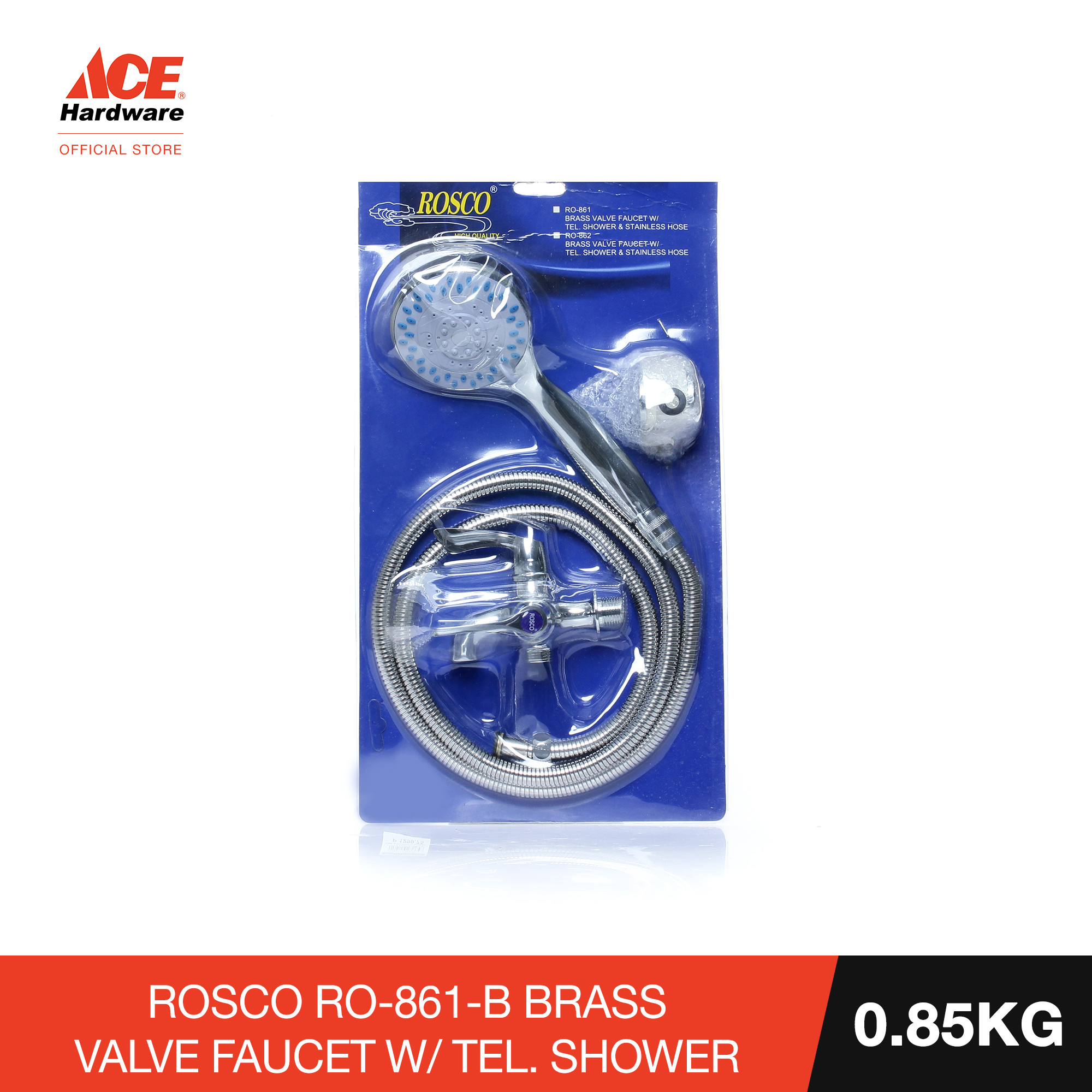 ROSCO Brass Valve Faucet W/ Telephone Shower RO-861-B | Lazada PH