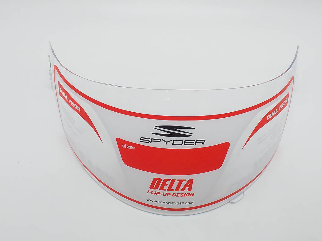 Helmet Spyder Delta Visor Lens Flip Up Modular Spare Lens | Lazada PH