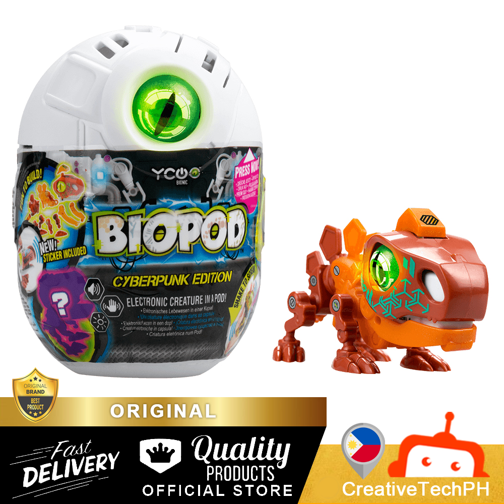 BIOPOD™ CYBERPUNK EDITION (STEGOSAURUS) TOYS FOR KIDS ROBOT | Lazada PH