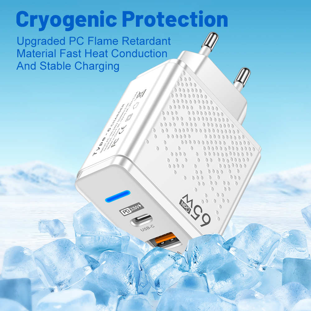 Type-C Mobile Phone Travel Charger Universal Adapter Fast Charging Fast ...
