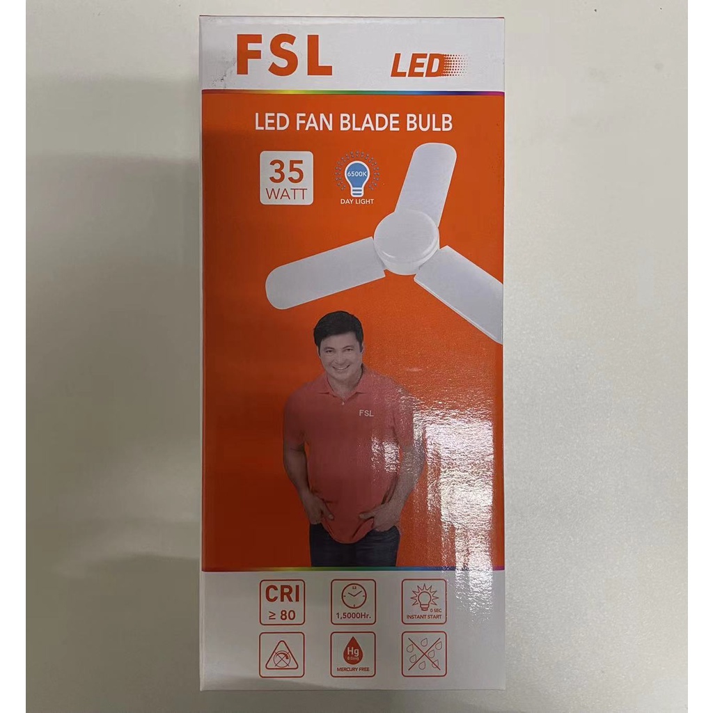 LED FAN BLADE BULB 35WATT DAYLIGHT | Lazada PH