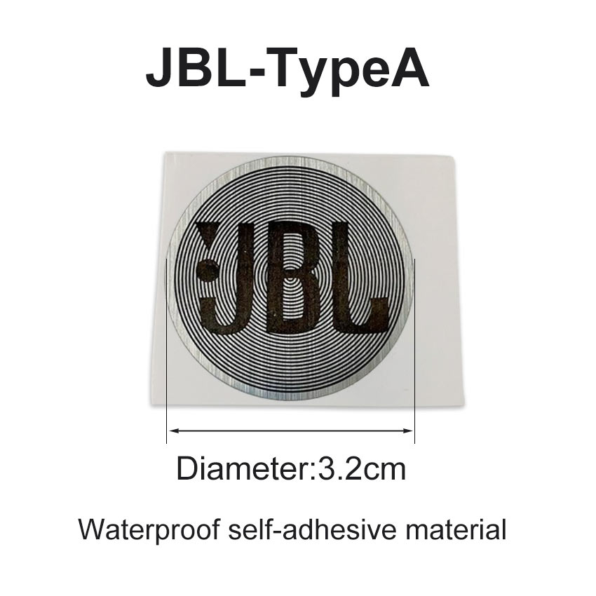 Car Speaker Sticker Audio 3D Aluminum Badge Emblem Stereo Styling Decal ...