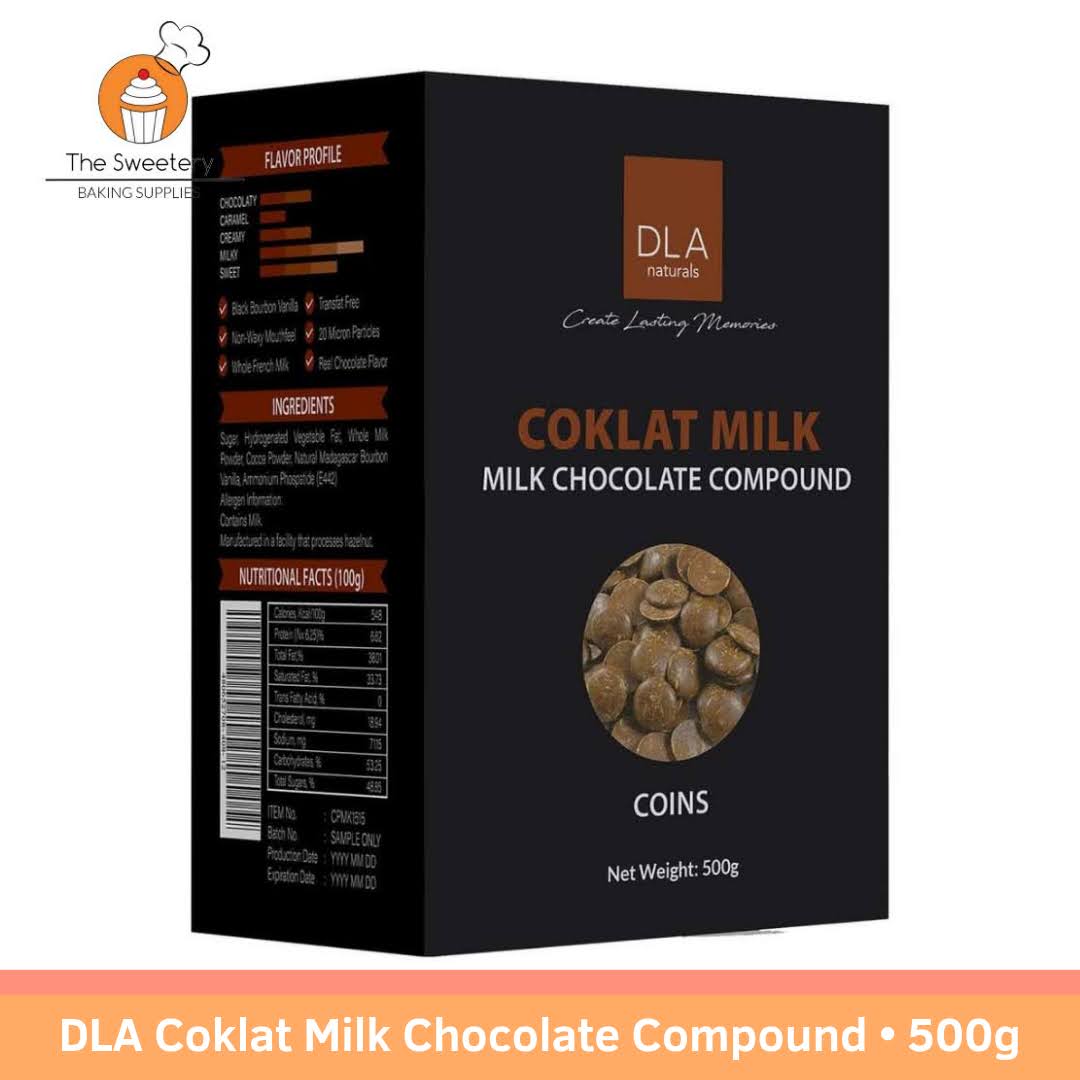 DLA Coklat Milk Chocolate Compound Coins 500g | Lazada PH