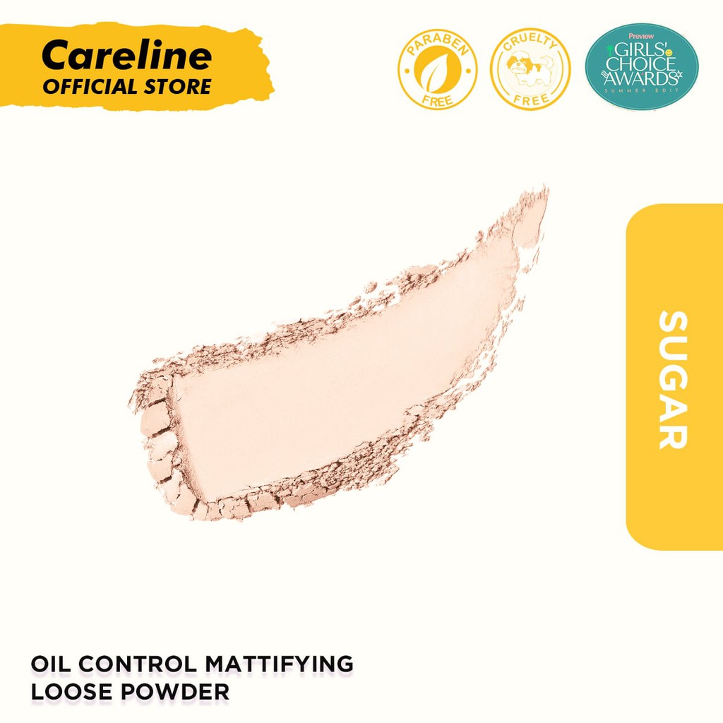 Careline Mattifying Loose Powder [Lightweight, Makeup, Oil Control ...