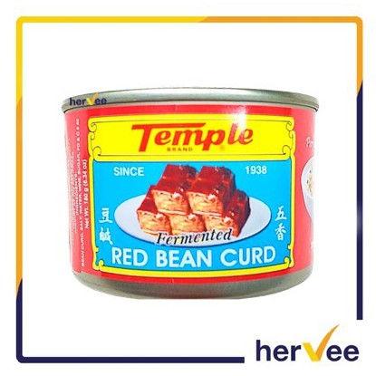 TEMPLE BRAND FERMENTED RED BEAN CURD 180g | Lazada PH
