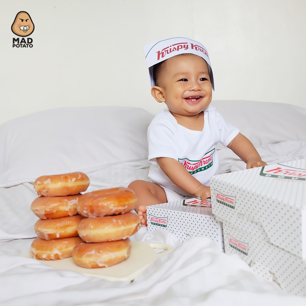 ♘MAD POTATO Food Themed MCDO STARBUCKS JOLLIBEE KRISPY KREME Milestone ...