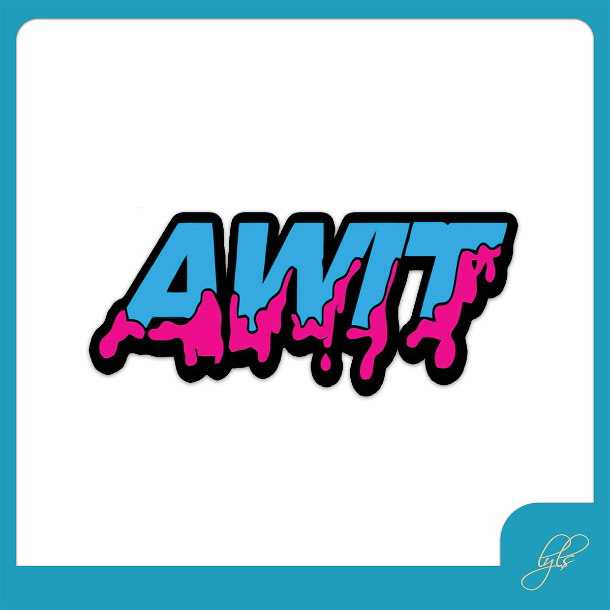 AWIT Waterproof Vinyl Sticker for Motorcycle, Bike, Laptop, Tumbler ...