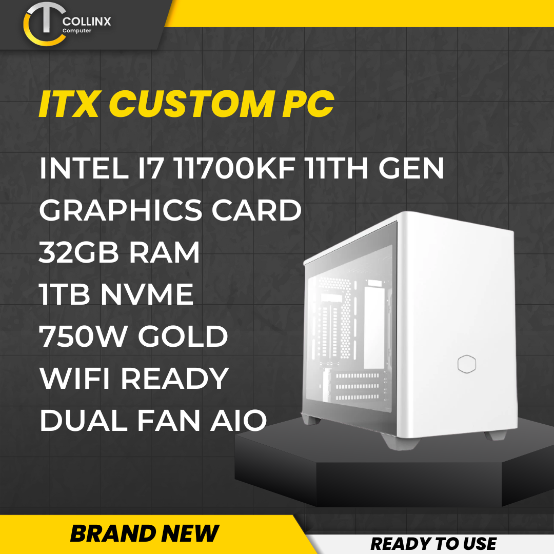 [ ITX MINI PC BUILD N ] INTEL CORE I7 11700KF 11TH GEN DESKTOP / 32GB ...