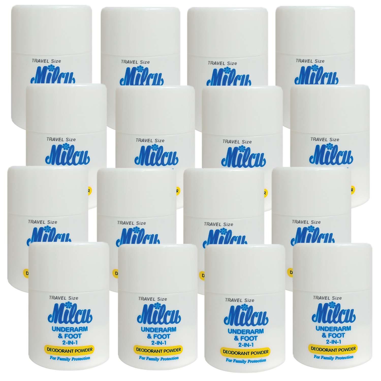 Milcu Deodorant Powder 25g TRAVEL SIZE (Set of 12) | Lazada PH