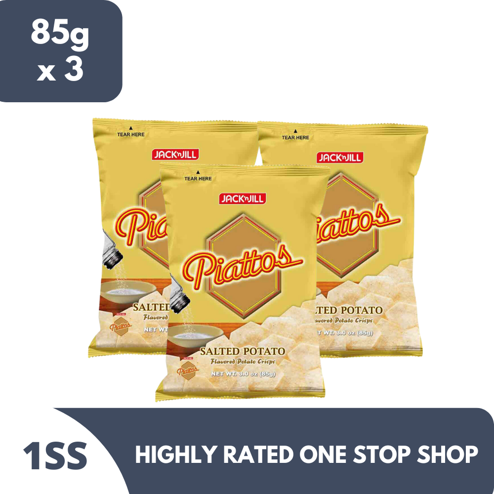 Piattos Salted Potato 85g x 3 | Lazada PH