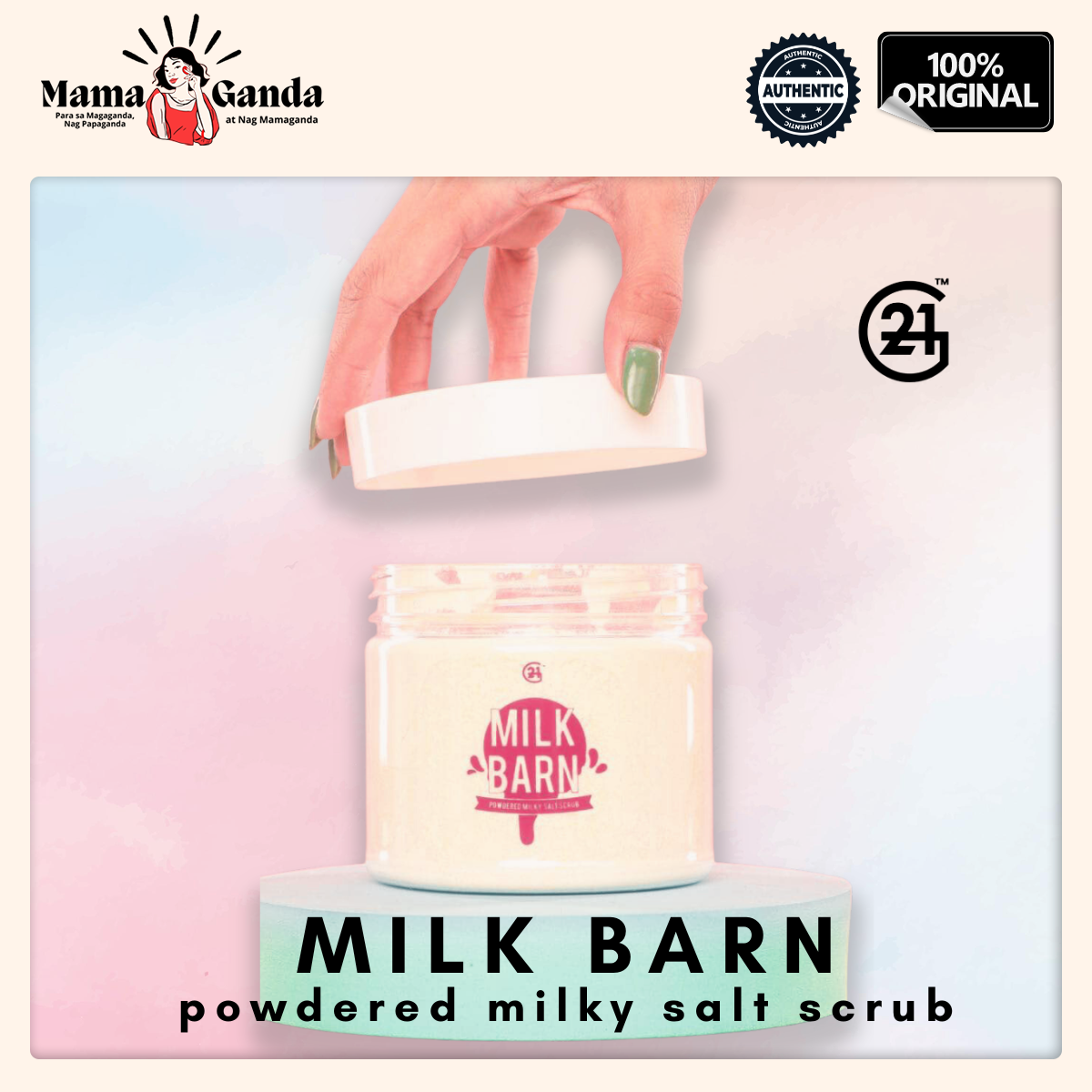 G21 Milk Barn Powdered Milky Salt Scrub - 735g | Lazada PH