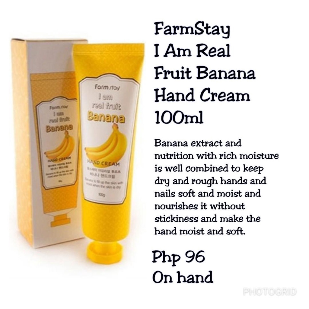 ]L/Farm Stay Banana Hand Cream 100g | Lazada PH