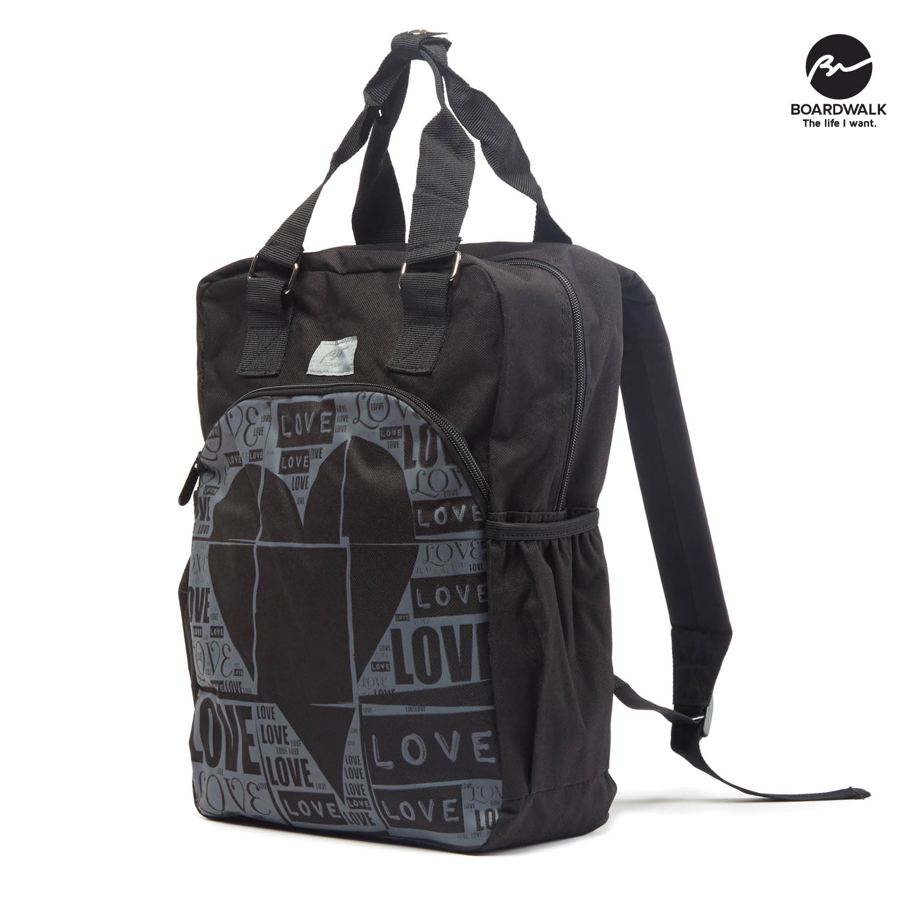 Boardwalk Verzali Ladies Backpack with Heart Design | Lazada PH