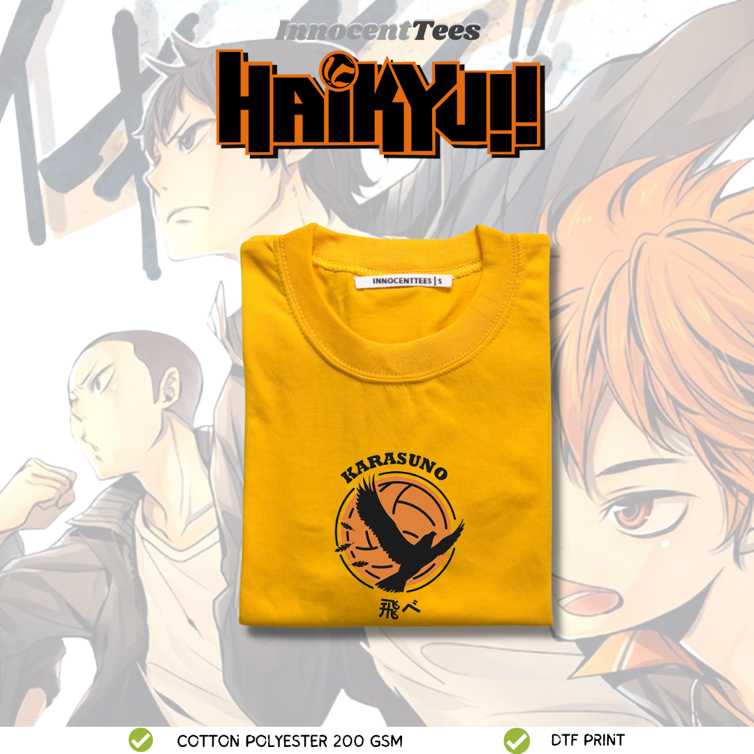 [INNOCENTTEES] HAIKYUU GRAPHIC TEES II ANIME TSHIRT II SMALL TO 2XL ...