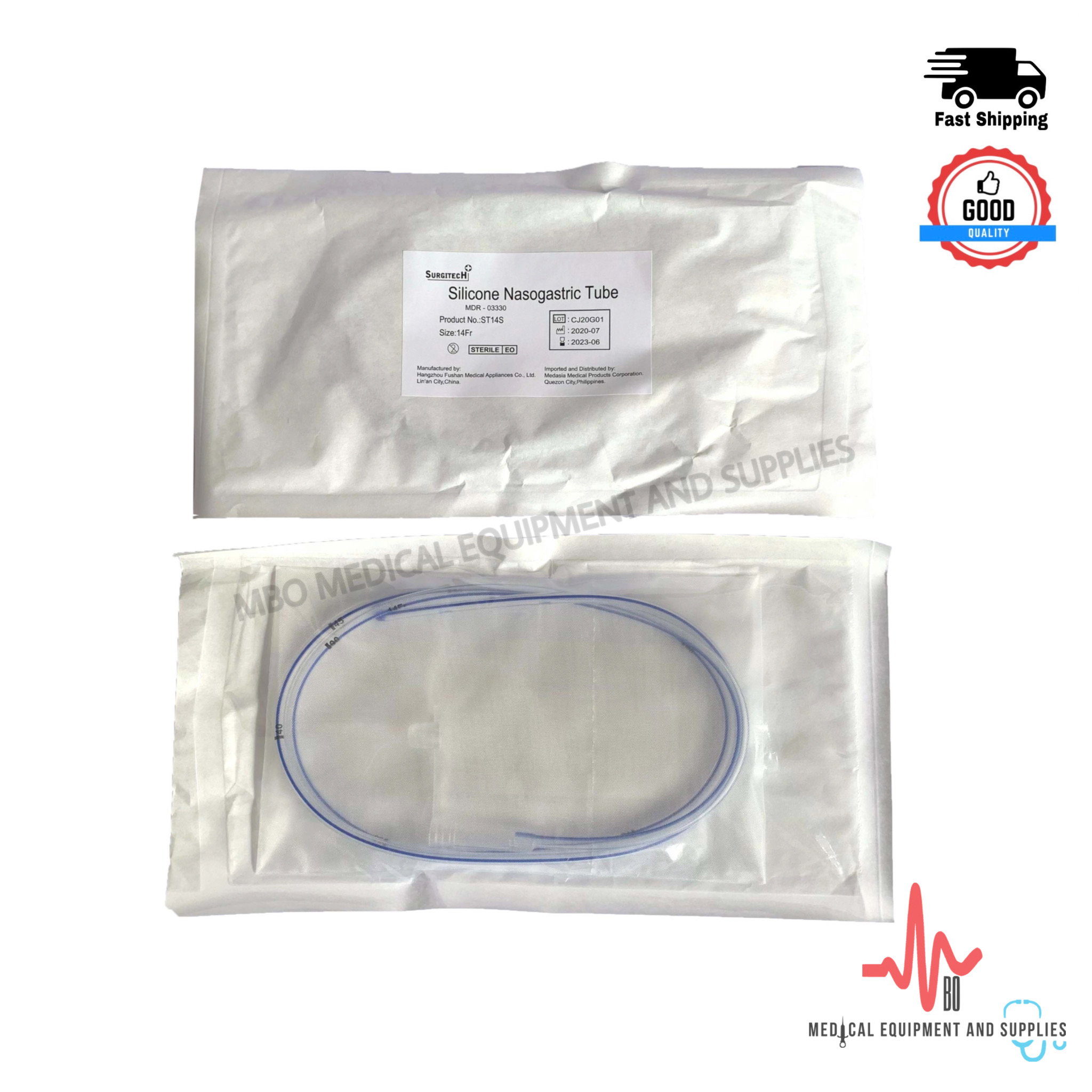 Surgitech Silicone Nasogastric Tube / NGT - Fr 14 | Lazada PH