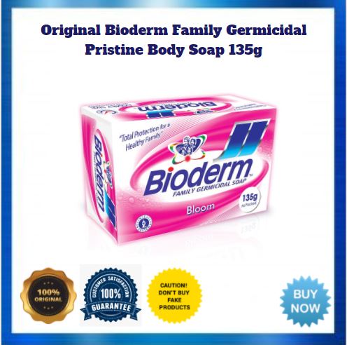 Original Bioderm Family Germicidal Body Soap Pink Bloom 135g | Lazada PH