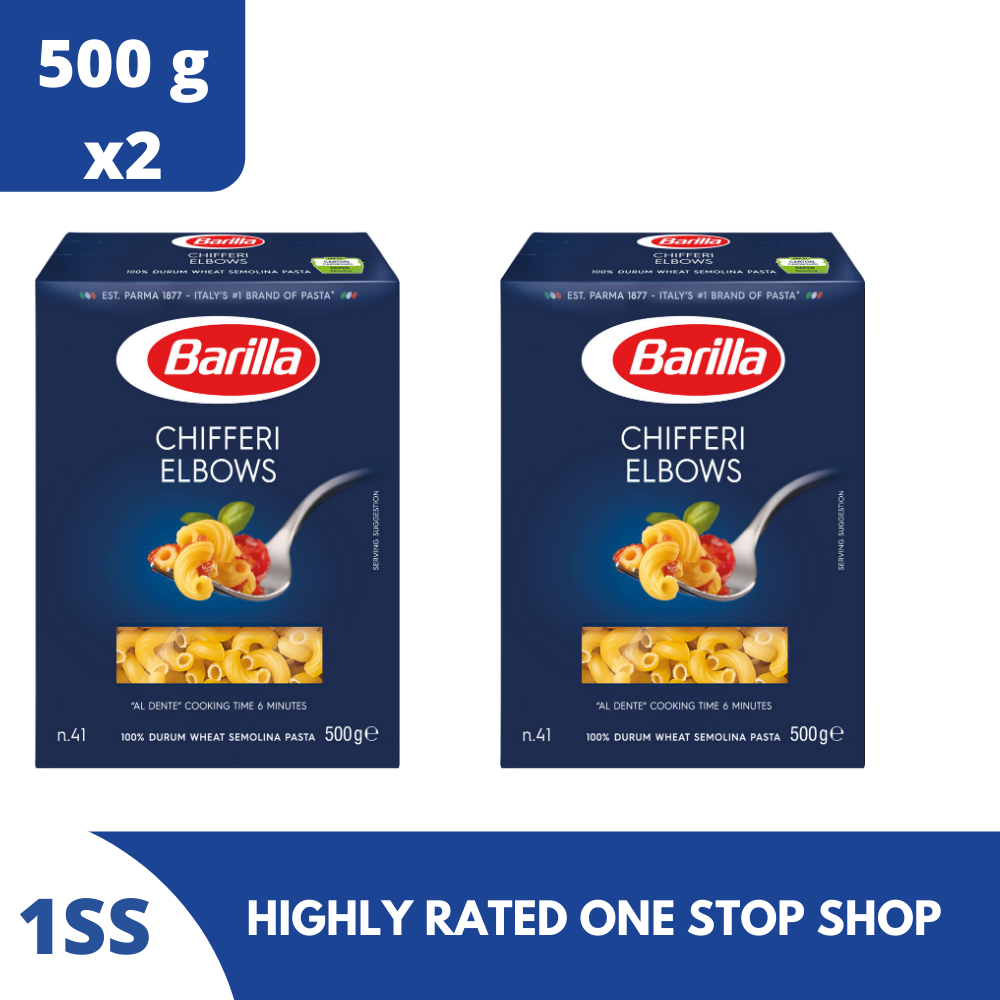 Barilla Chifferi Elbows 500g set of 2 | Lazada PH