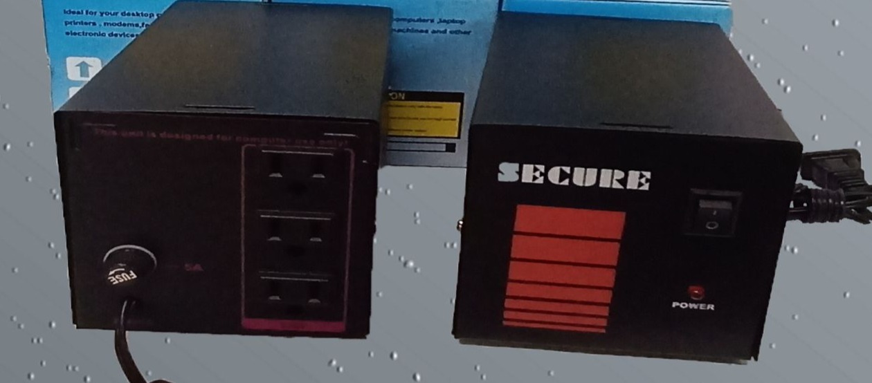 SECURE AVR, SURGE PROTECTOR, AVR FOR COMPUTER,AMSPC | Lazada PH