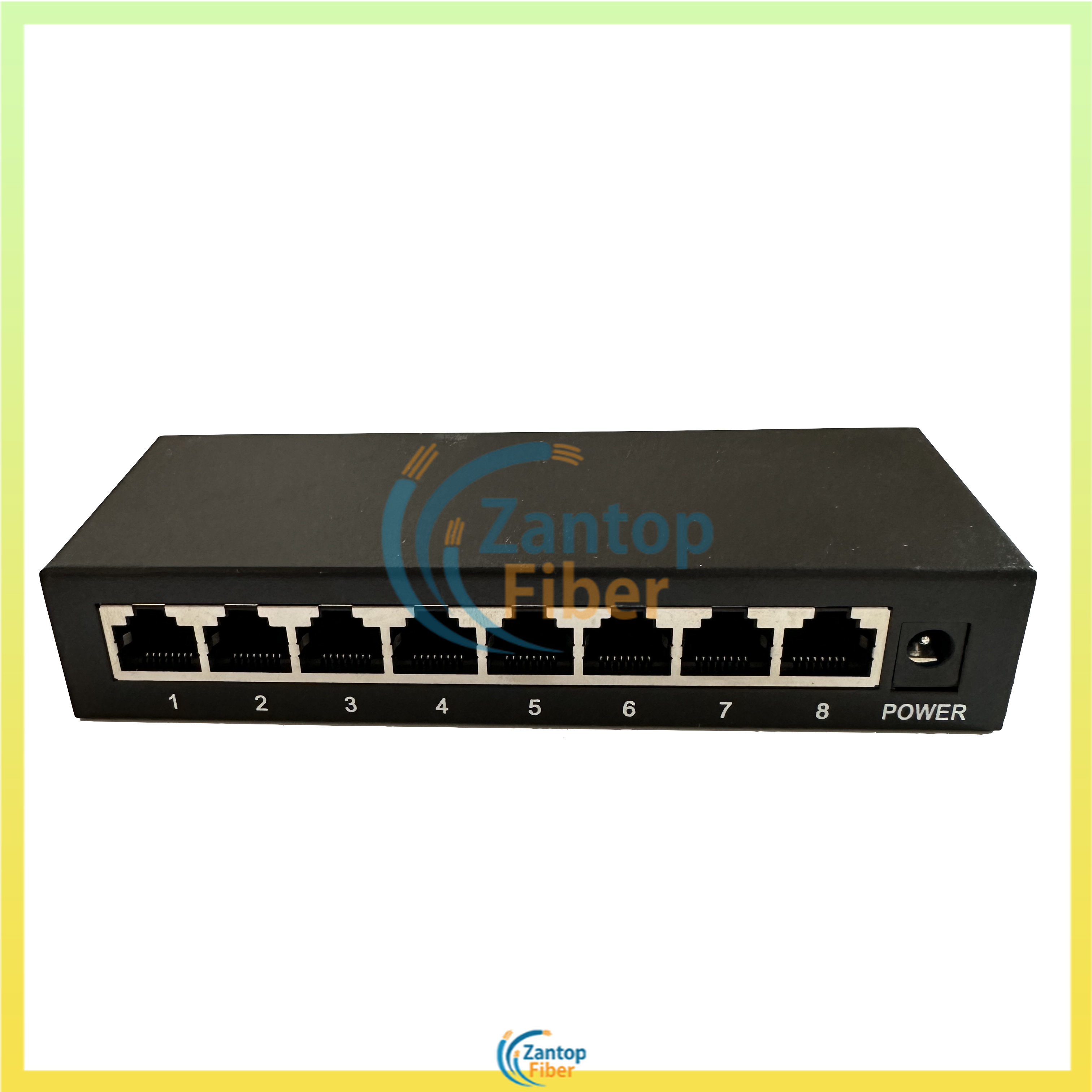 Gigabit Ethernet Switch Desktop 8 Port RJ45 10/100/1000mbps Ethernet ...