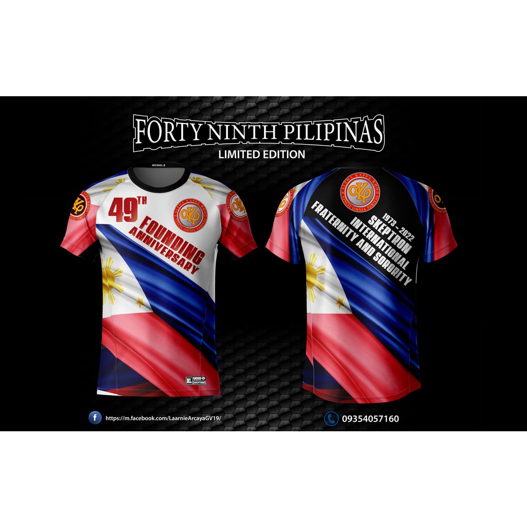 49th ANNIVERSARY Alpha Kappa Rho International Custom Full Sublimation ...