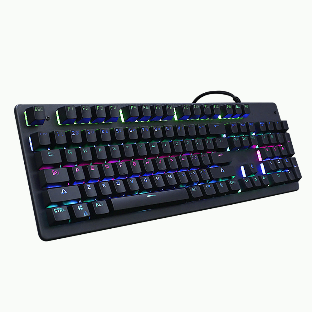 Shenzhen wholesale oem Japanese portable abs metal rgb led mechanical ...