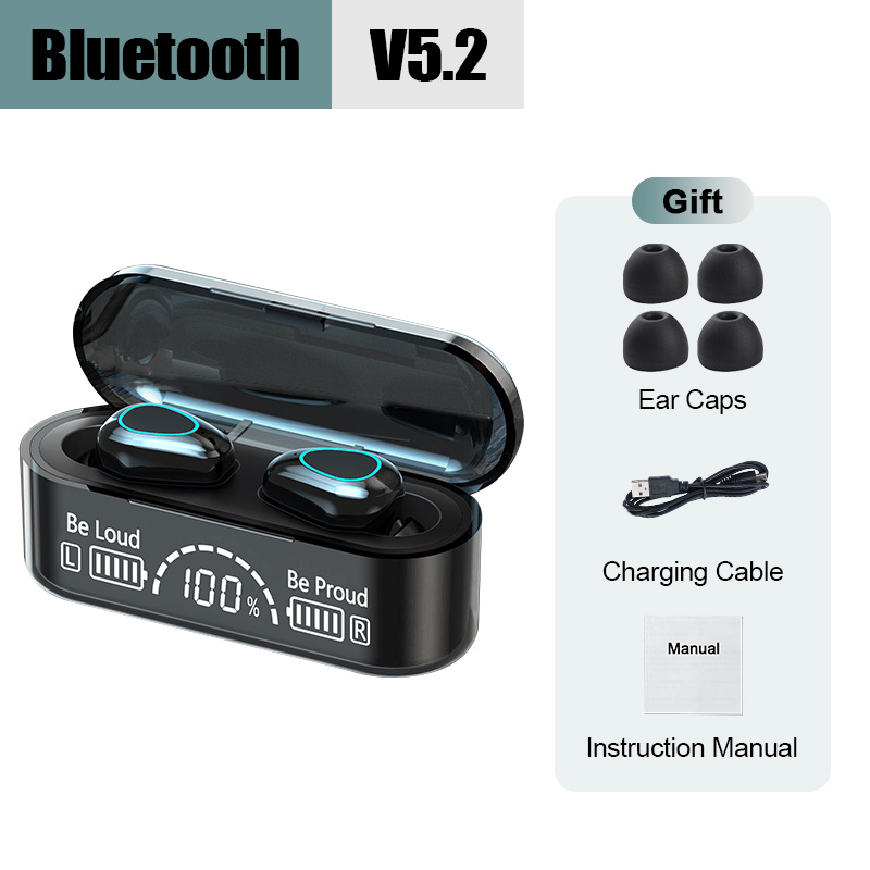 S03 TWS Wireless Headphones Bluetooth 5.2 Bone Conduction Earphones ...