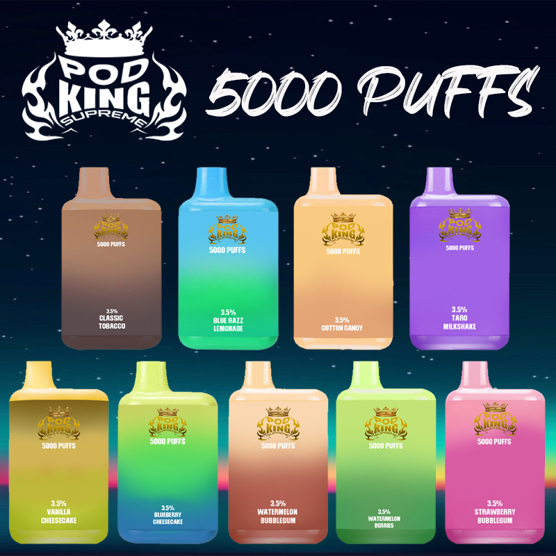POD KING SUPREME 5000 PUFFS RECHARGEABLE | Lazada PH
